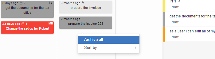 How to archive tasks on a Kanban board? | Kanban Tool Support