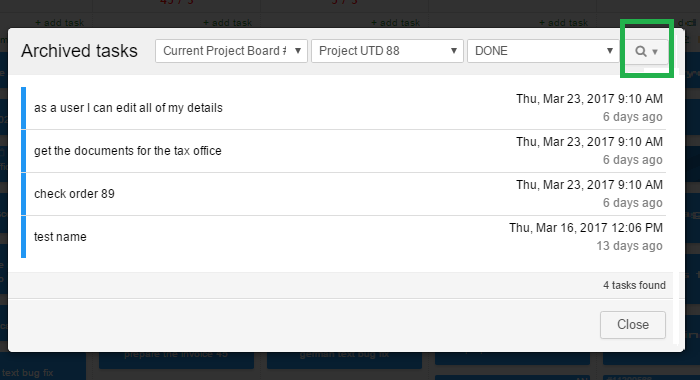 How to archive tasks on a Kanban board? | Kanban Tool Support