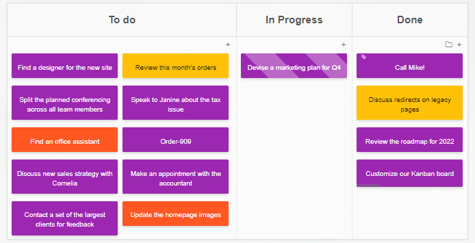 I need bigger column headers | Kanban Tool Support